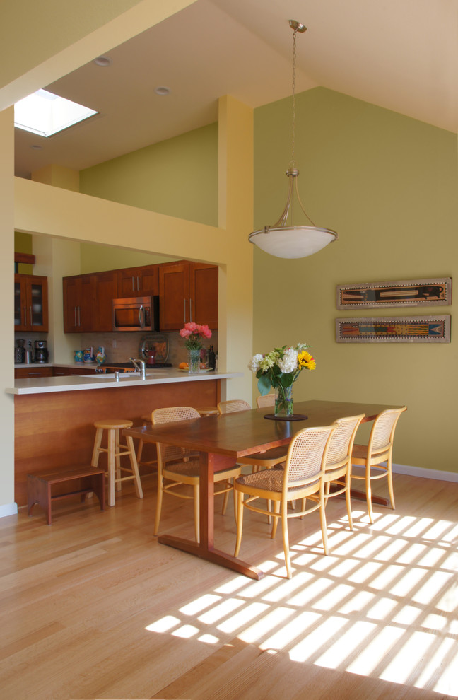 Color Design- color for an open floor plan - Eclectic - Dining Room ...