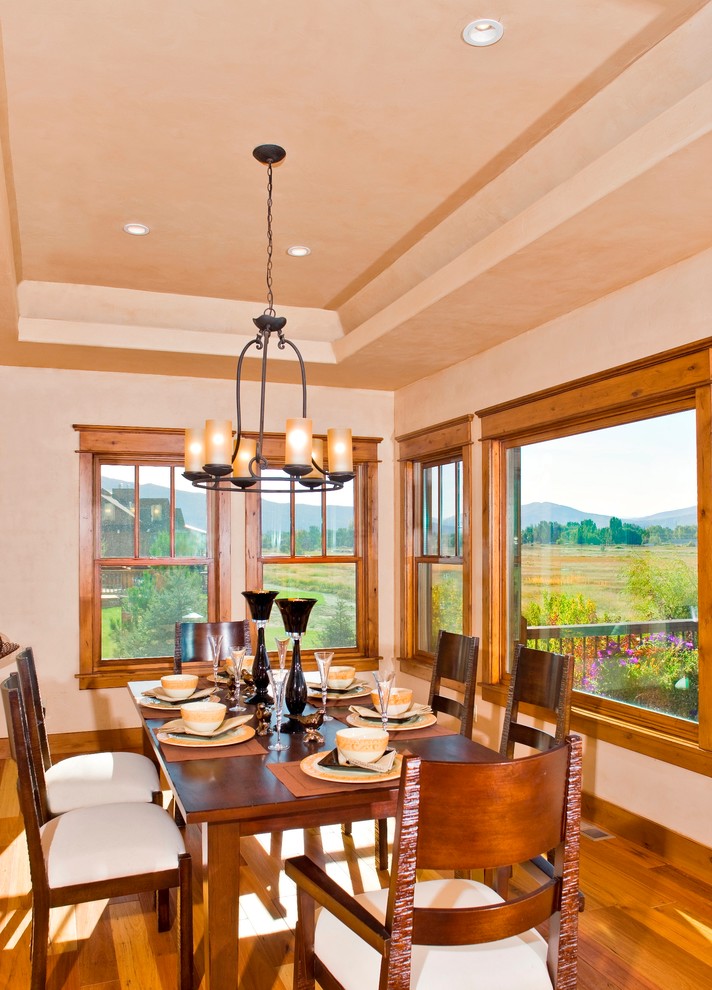 Colorado Mountain Home - Traditional - Dining Room - Denver - by ...