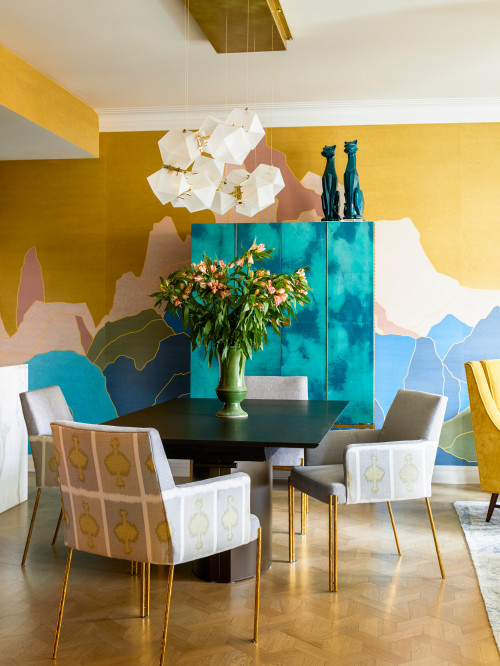 67+ Colorful Dining Room (VIBRANT COLORS) - Chic Dining Rooms