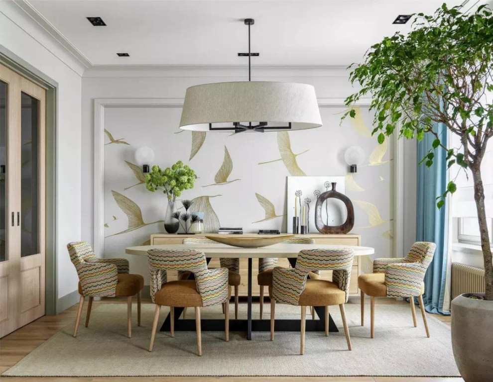 Contemporary Round Dining Table - Modern - Dining Room - London | Houzz