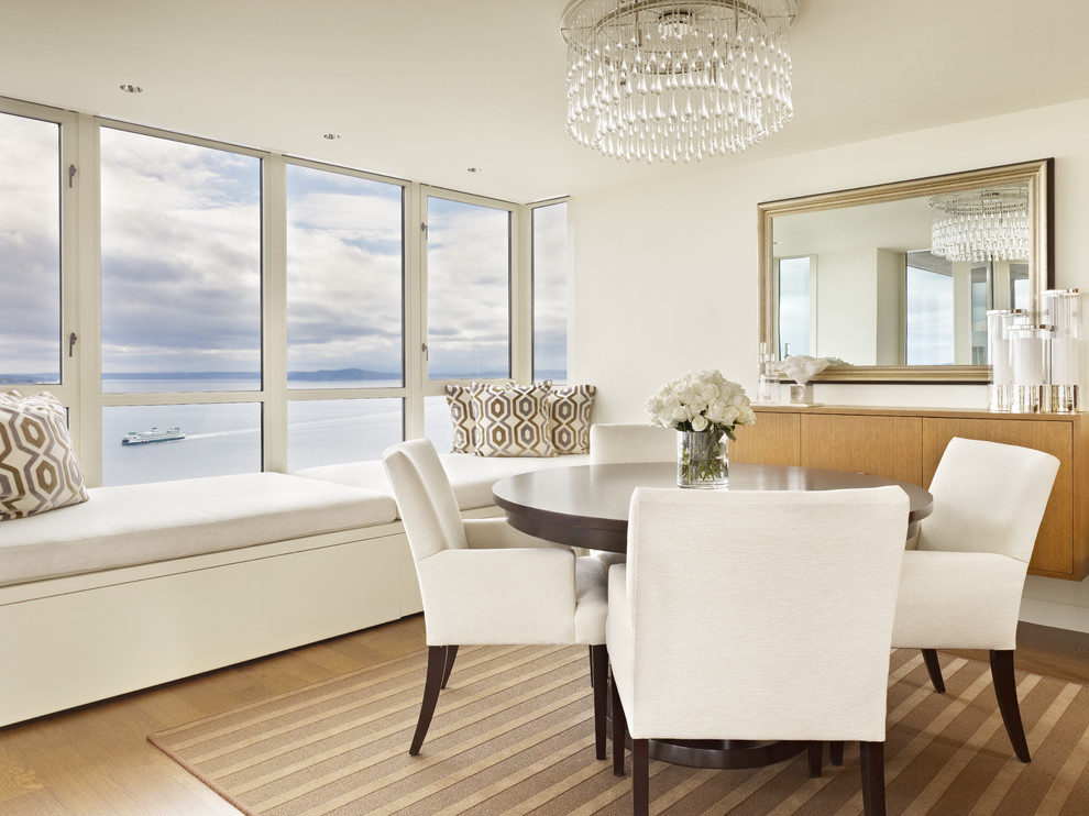 Continental Place Condo - Modern - Dining Room - Seattle - by Dovetail ...