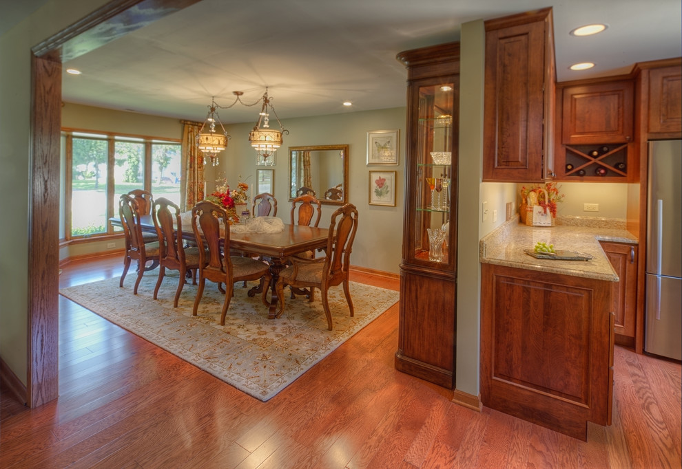 Convert one car garage into dining room - Traditional - Dining Room ...
