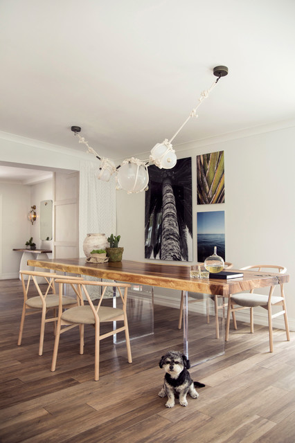 Coral Gables Organic Modern Renovation - Scandinavian - Dining Room ...