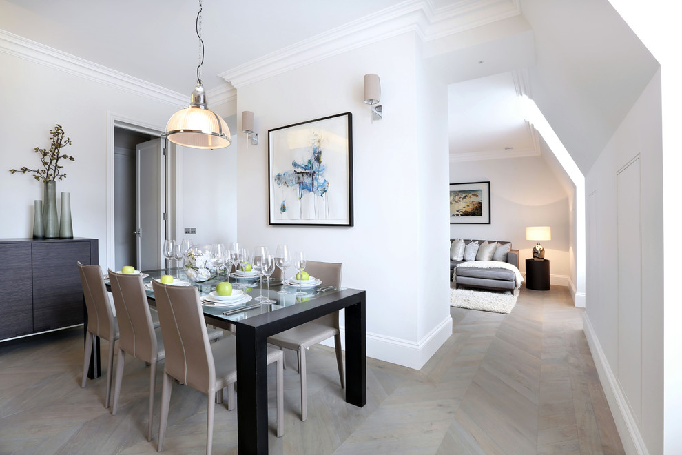 Cornwall Mansions apartment for Peek Architecture - Dining Room ...