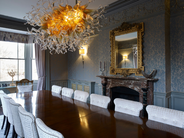 Country House Dining Room - Transitional - Dining Room - Other - by ...
