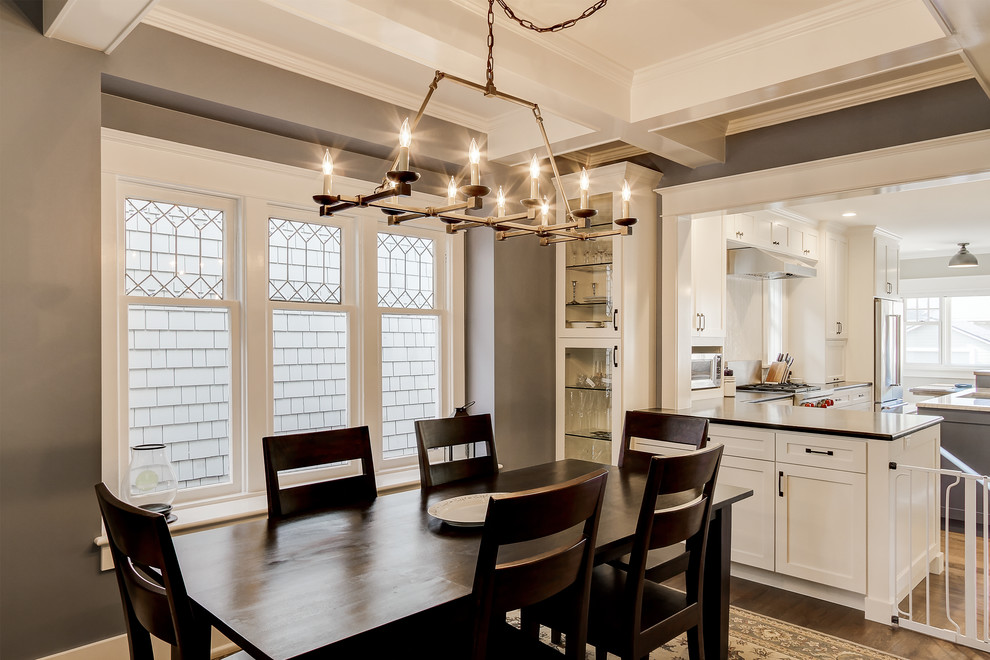 Craftsman in Blue - Craftsman - Dining Room - Seattle - by Board ...