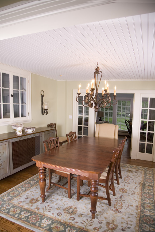 Custom Designed Steam Radiator Cover and Buffet - Rustic - Dining Room ...