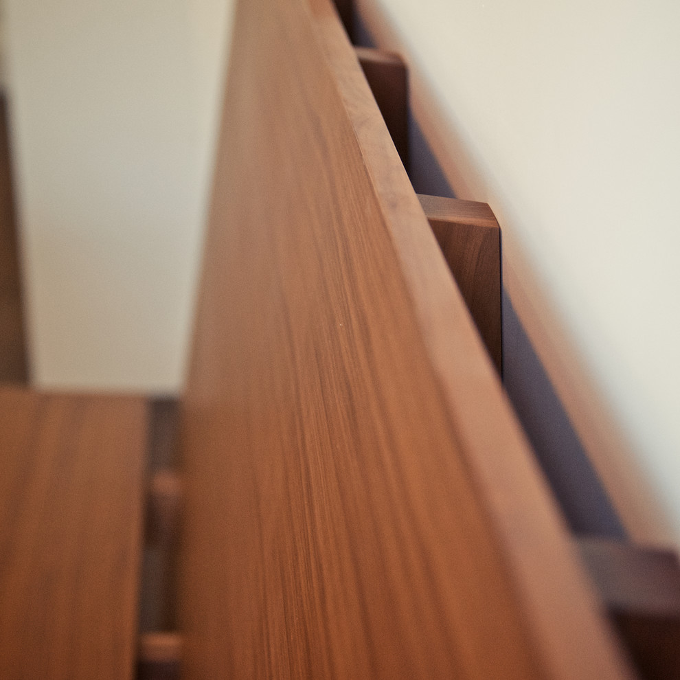 Custom Floating Bench and Dining Table - Moderne - Salle à Manger ...