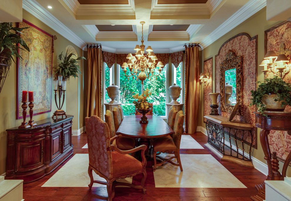 Custom Homes By Mercedes Premier Homes - Mediterranean - Dining Room ...