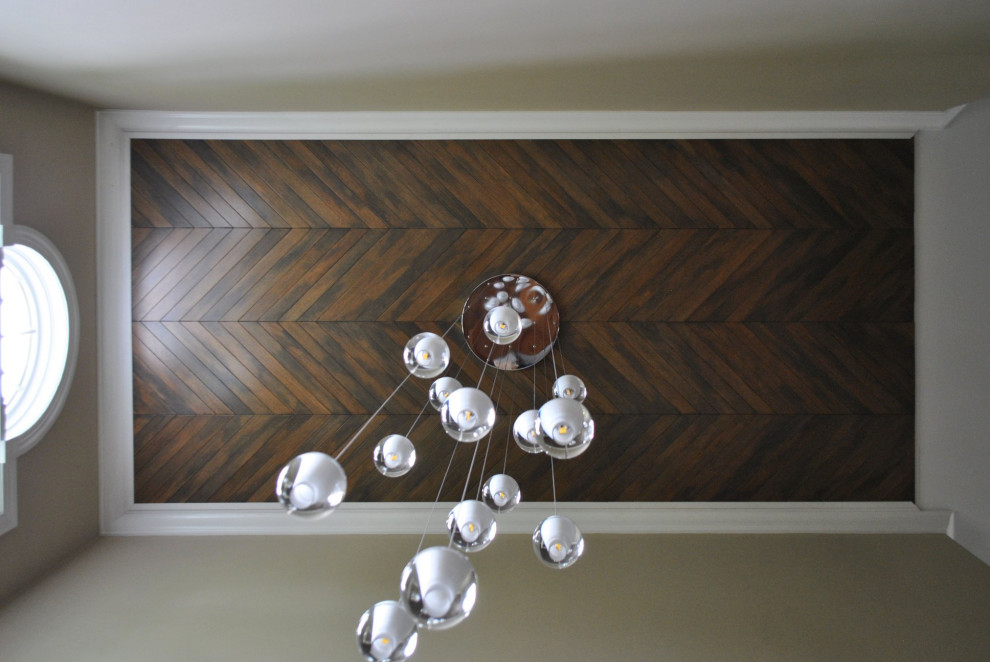 Custom wood cladding - Contemporary - Dining Room - Baltimore - by ...