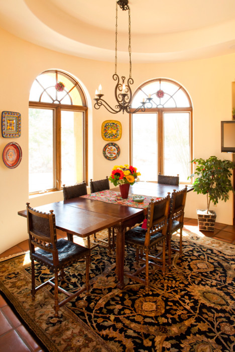 Desert Hacienda - Southwestern - Dining Room - Phoenix - by Robinette ...