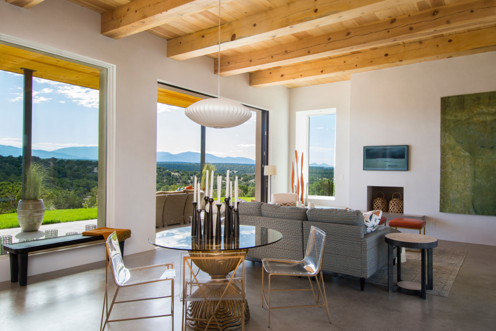 Desert Modern - Dining Room - Albuquerque - by Zachary And Sons Homes ...