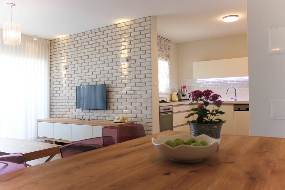 Designing a flat for A young couple - Dining Room - Tel Aviv - by Inbal ...
