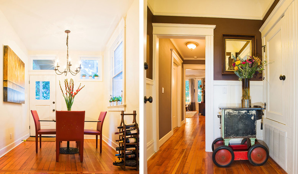 Dining Area and Entry Way - Traditional - Dining Room - San Francisco ...