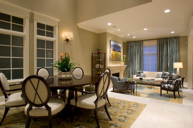 Dining Room & Living Room - Traditional - Dining Room - Chicago - by ...