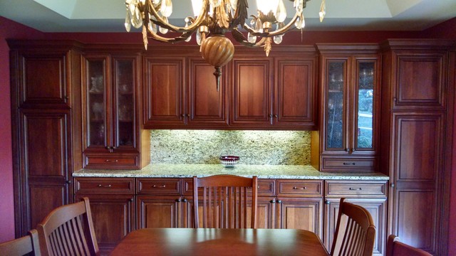 Dining room built in buffet - Traditional - Dining Room - Chicago - by ...