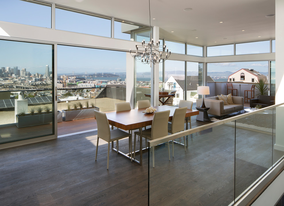 Dining room with views - Contemporary - Dining Room - San Francisco ...