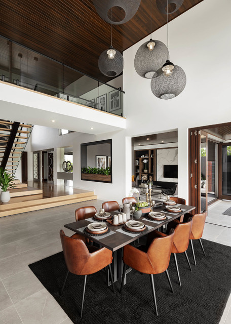 Display Home: Riviera 65 - Contemporary - Dining Room - Gold Coast ...