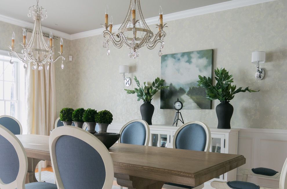 Divine Dining - Traditional - Dining Room - New York - by Melissa Hill ...