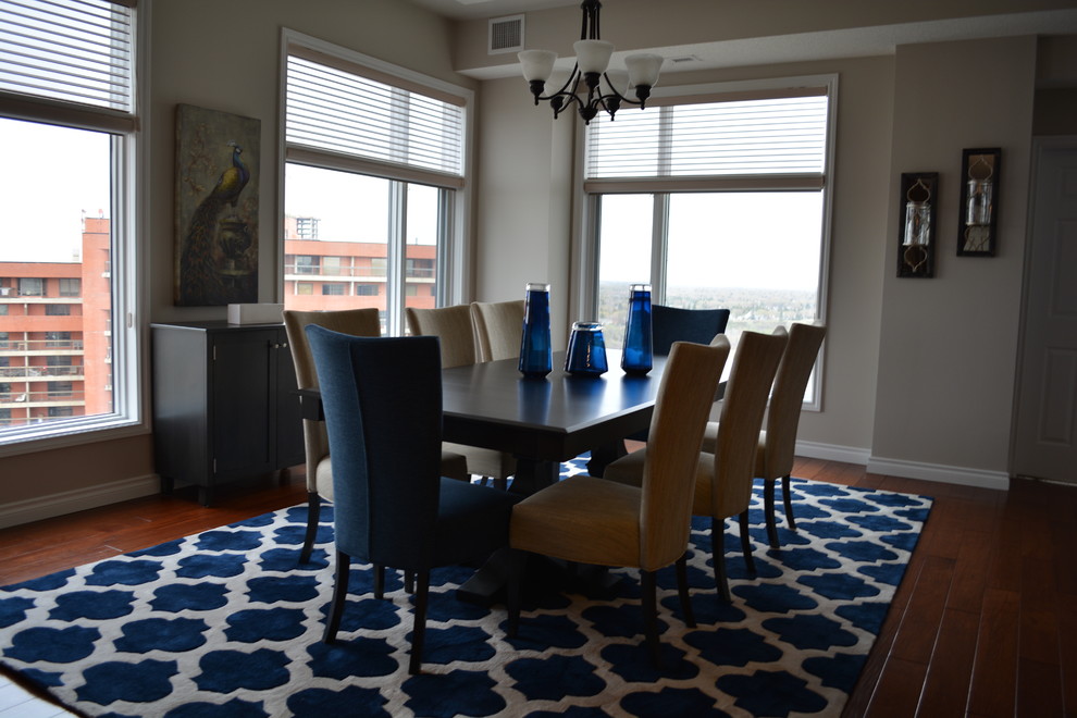 Downtown High Rise Apartment - Modern - Dining Room - Edmonton - by ...