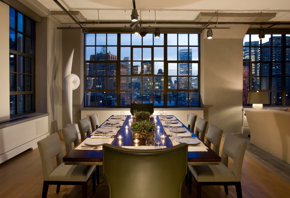 Downtown Loft - Modern - Dining Room - New York - by Stephen Wang ...