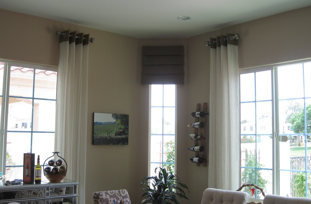 Draperies - Transitional - Dining Room - Phoenix - by AZ Draperies and ...