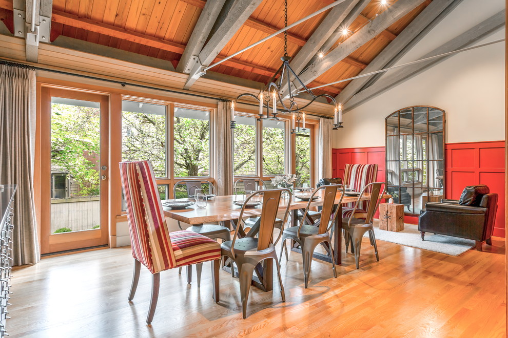 Dull Dining Room to Stand Out Space - Contemporary - Dining Room ...