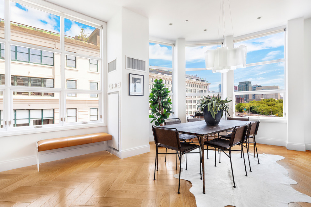 DUMBO Penthouse - Contemporary - Dining Room - New York - by Meridith ...