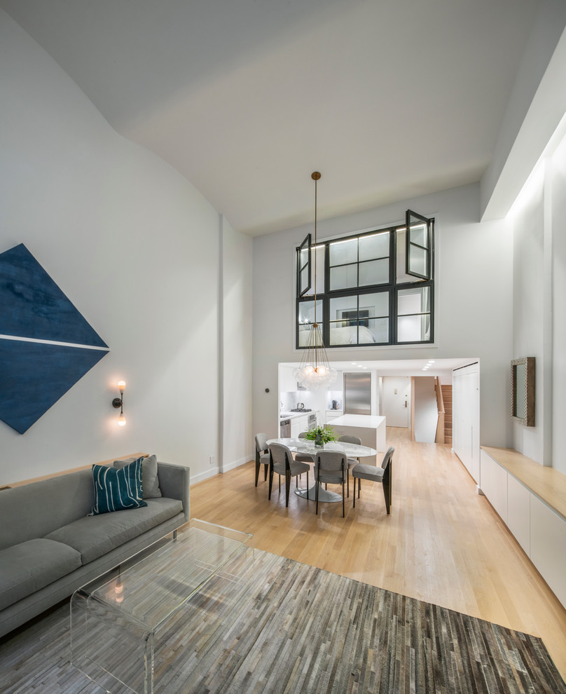 East Village Triplex - Modern - Dining Room - New York - by essential ...