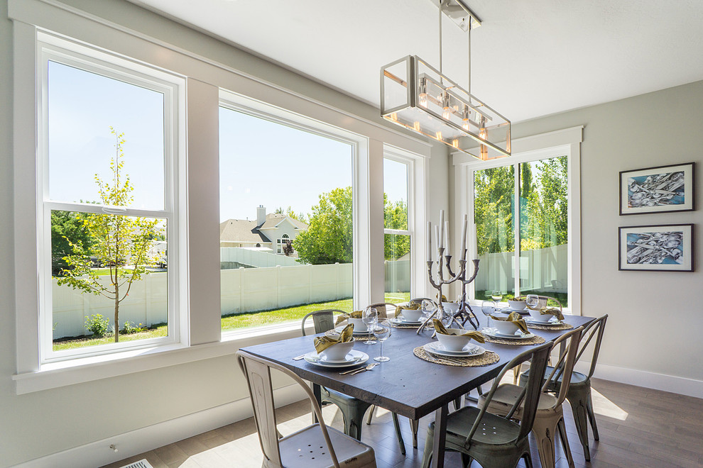 Eastgate Prairie House Plan - Dining Room - Salt Lake City - by Walker ...
