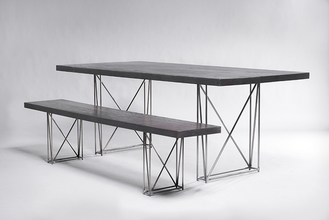 Ebonized Oak - Strong handsome tables from California - Modern - Dining ...
