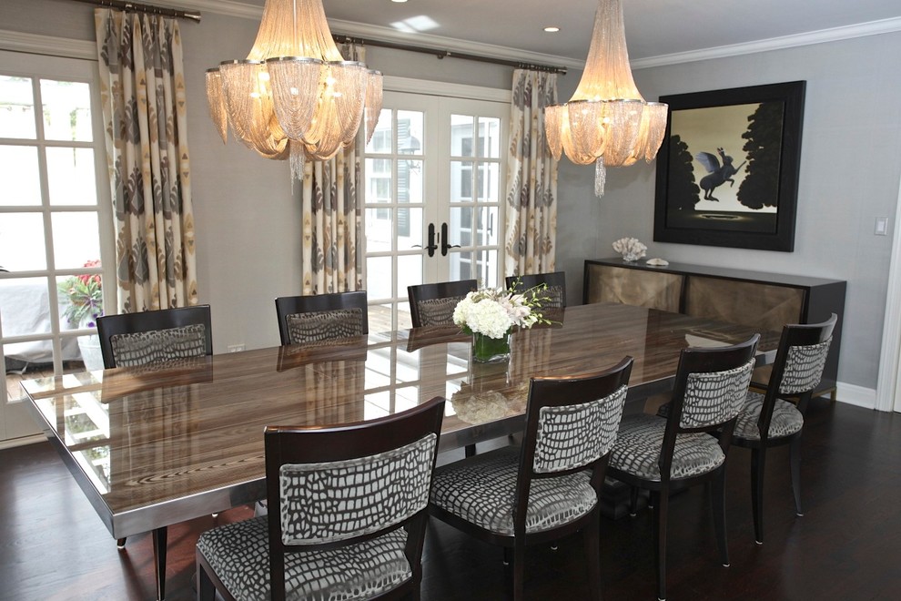 Eglomise table top. - Contemporary - Dining Room - Chicago - by Simes ...