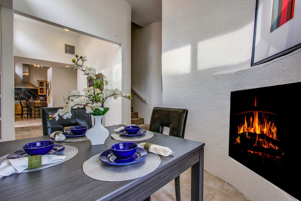 El Alhambra Circle NW - Contemporary - Dining Room - Albuquerque - by ...