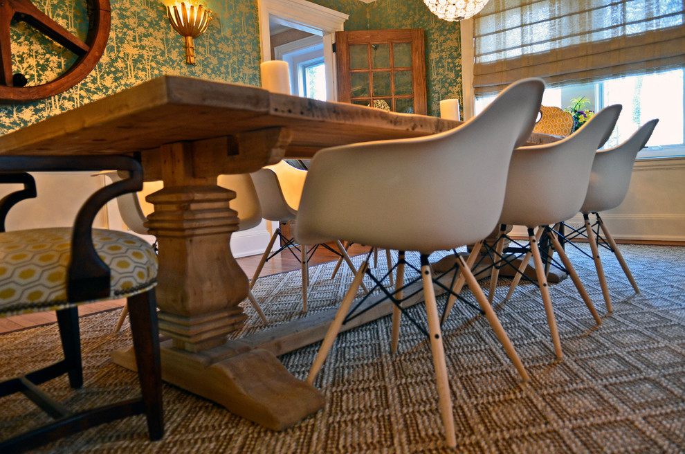 Elegant rustic dining room - Eclectic - Dining Room - Philadelphia - by ...
