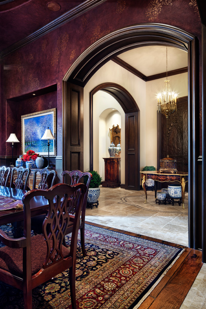 English Manor - Traditional - Dining Room - Houston - by JAUREGUI ...