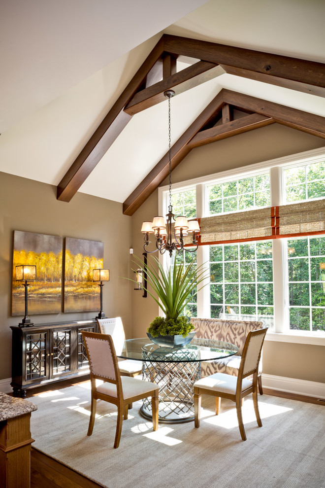 English Manor - Transitional - Dining Room - by Roland Builder, Inc ...