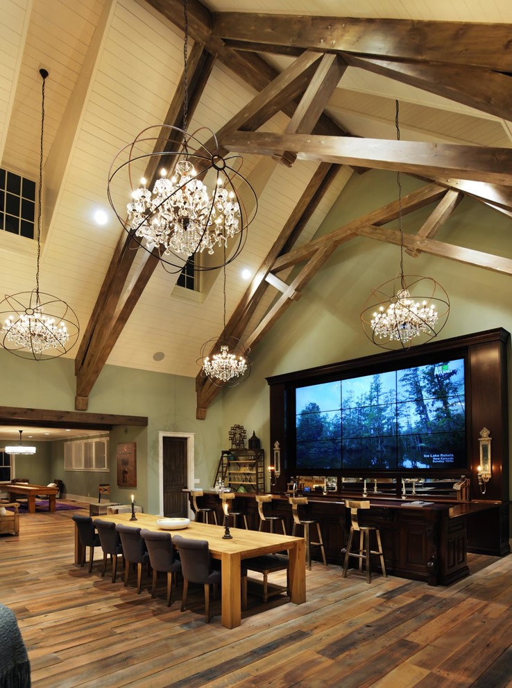 Entertainment Barn - Farmhouse - Dining Room - Nashville - by Castle ...