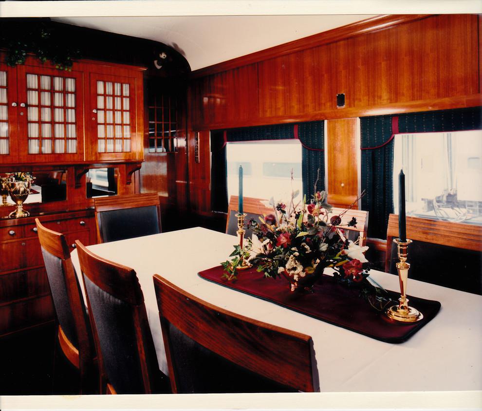 Executive Train Car Renovation - Traditional - Dining Room - Chicago ...