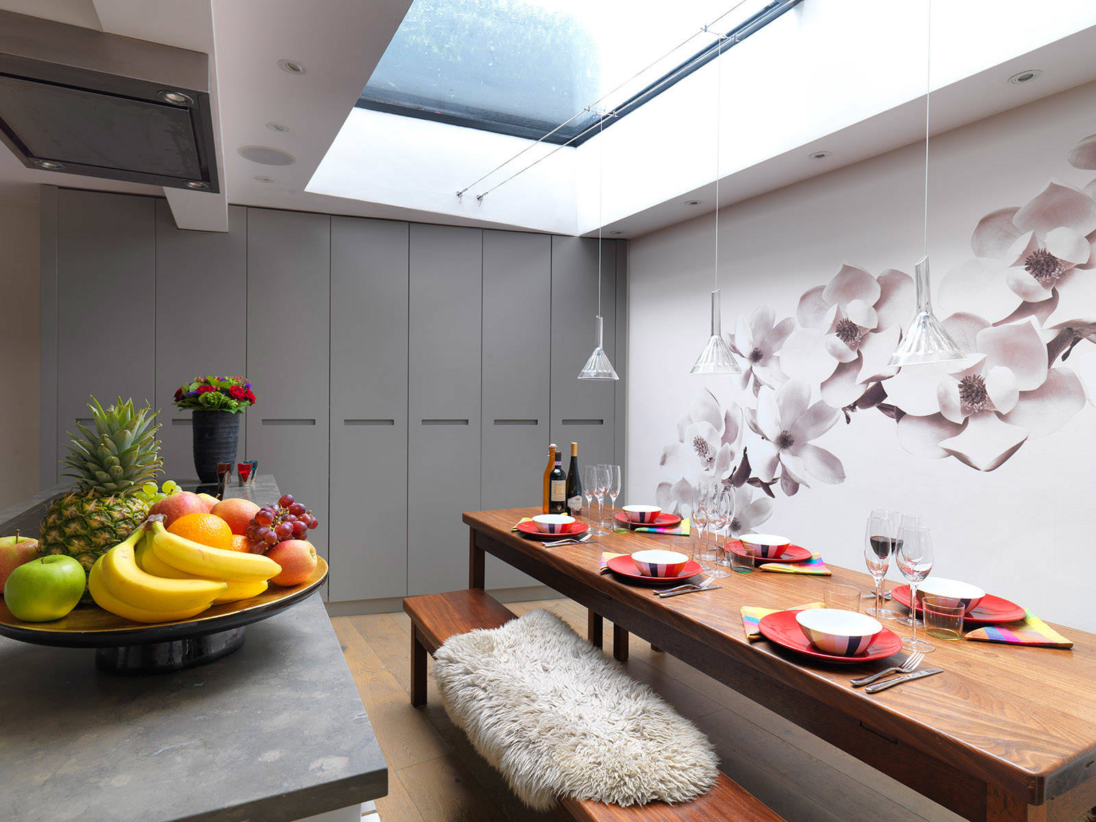Spotted! Oversized Floral Feature Walls | Houzz NZ