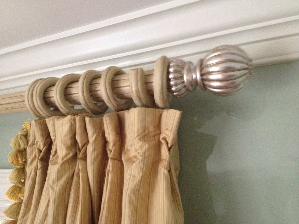finials rods and rings - Traditional - Dining Room - Other - by User ...
