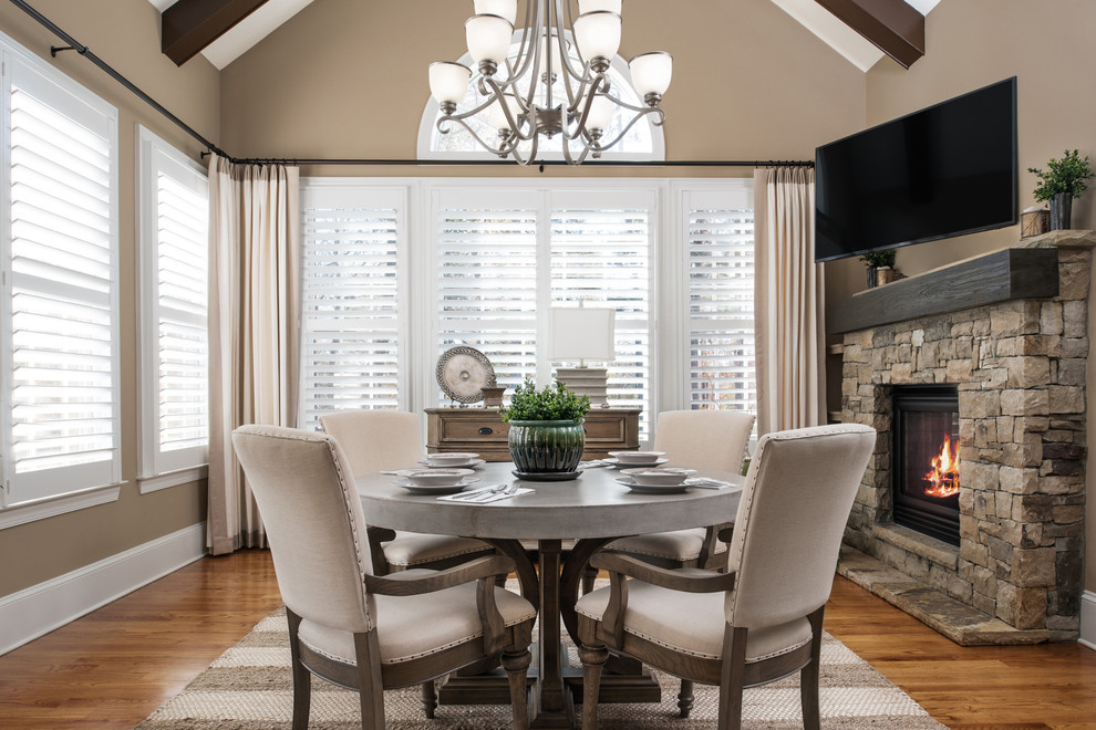 Firethorne Home - Traditional - Dining Room - Charlotte - by Rebecca B ...