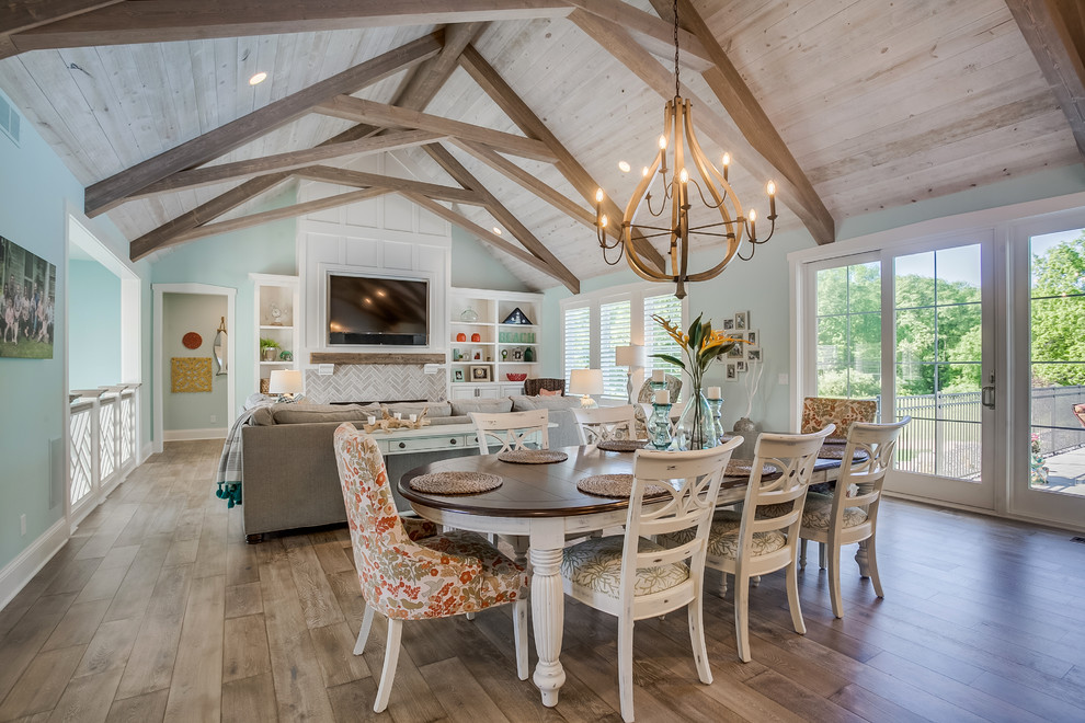 Florida Coastal Plantation Style Home - Dining Room - Grand Rapids - by ...