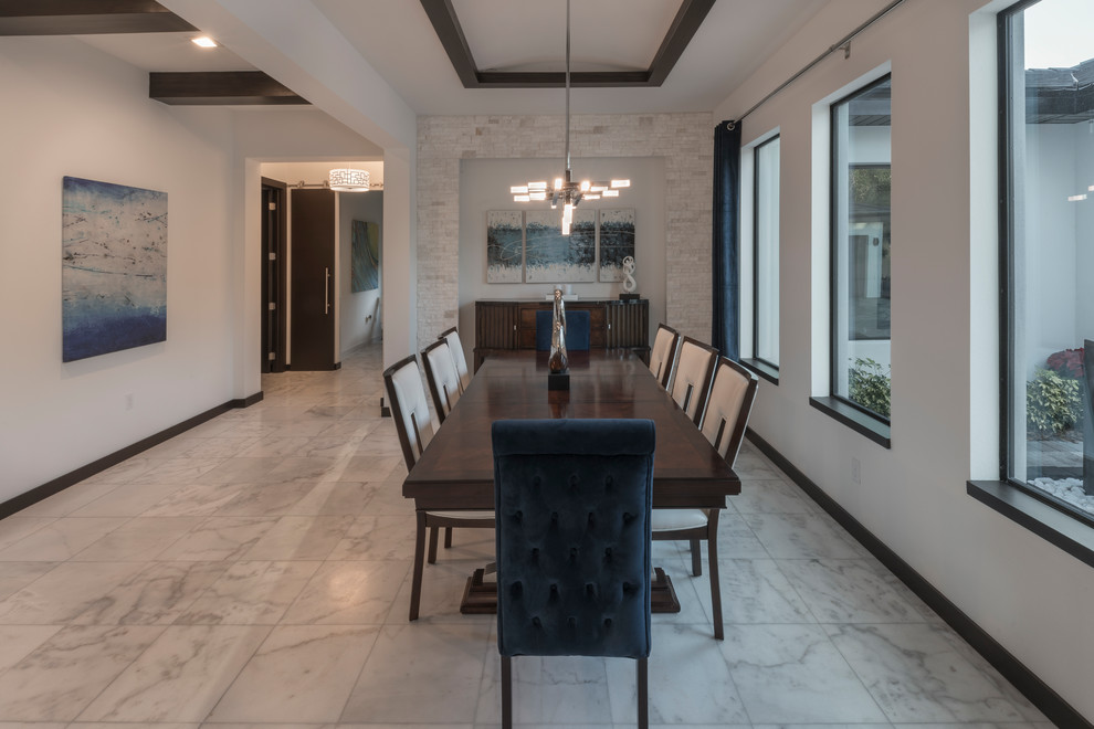 Florida Modern Home - Contemporary - Dining Room - Orlando - by Jorge ...