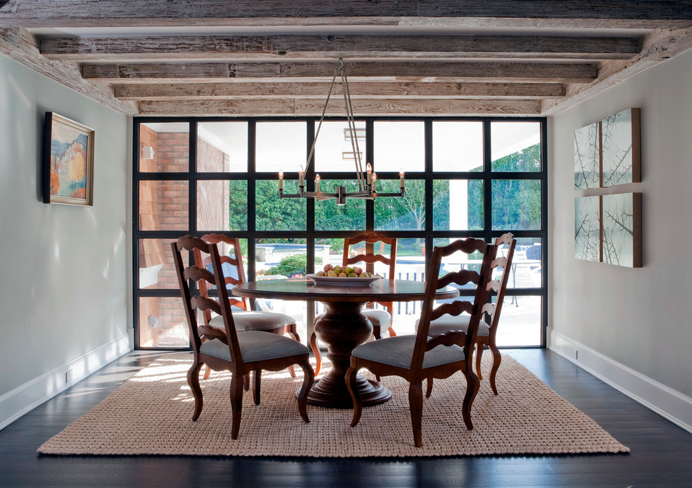 FLYING POINT, SOUTHAMPTON, NY - Beach Style - Dining Room - New York ...