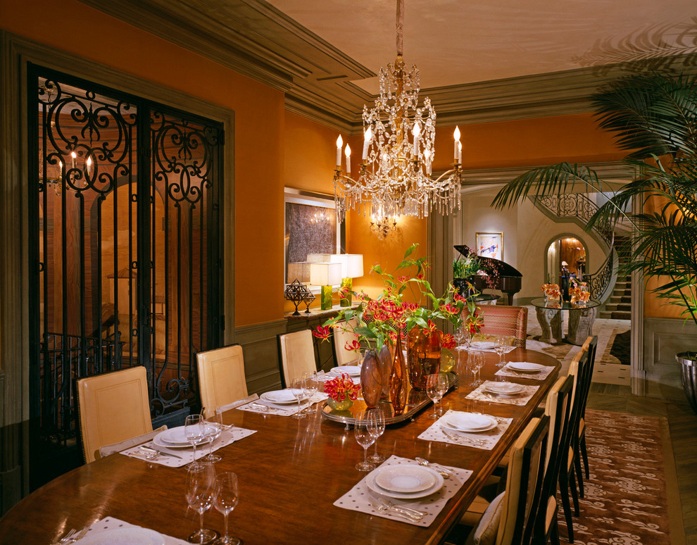 French Normandy Beverly Hills - Traditional - Dining Room - Los Angeles ...
