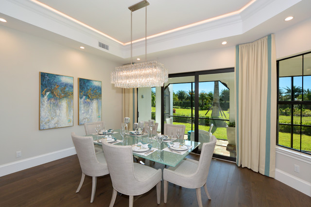Front Doors' Messina Model - Beach Style - Dining Room - Miami - by ...