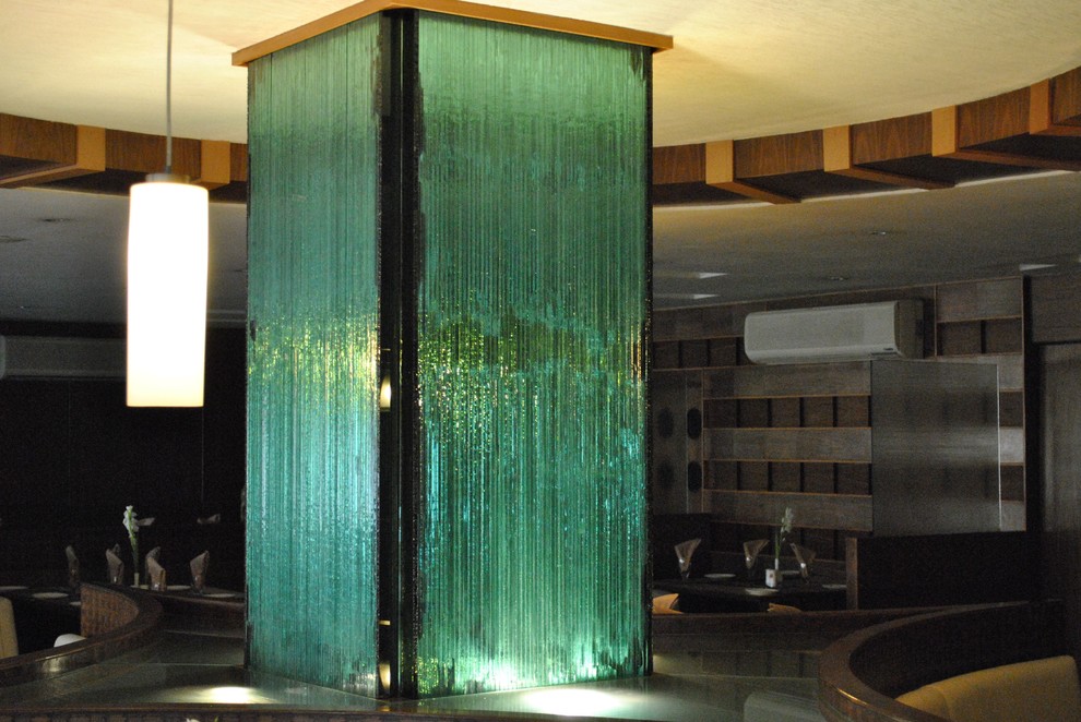 Glass Pillar - Modern - Dining Room - Ahmedabad - by Guardian Glass ...