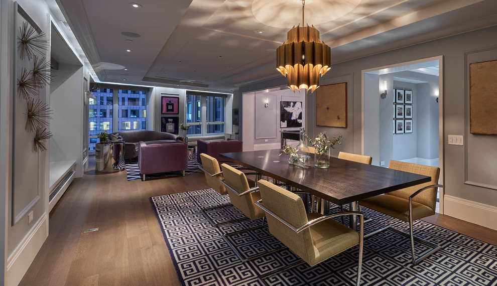 Gold Coast High Rise Condo Renovation - Contemporary - Dining Room ...