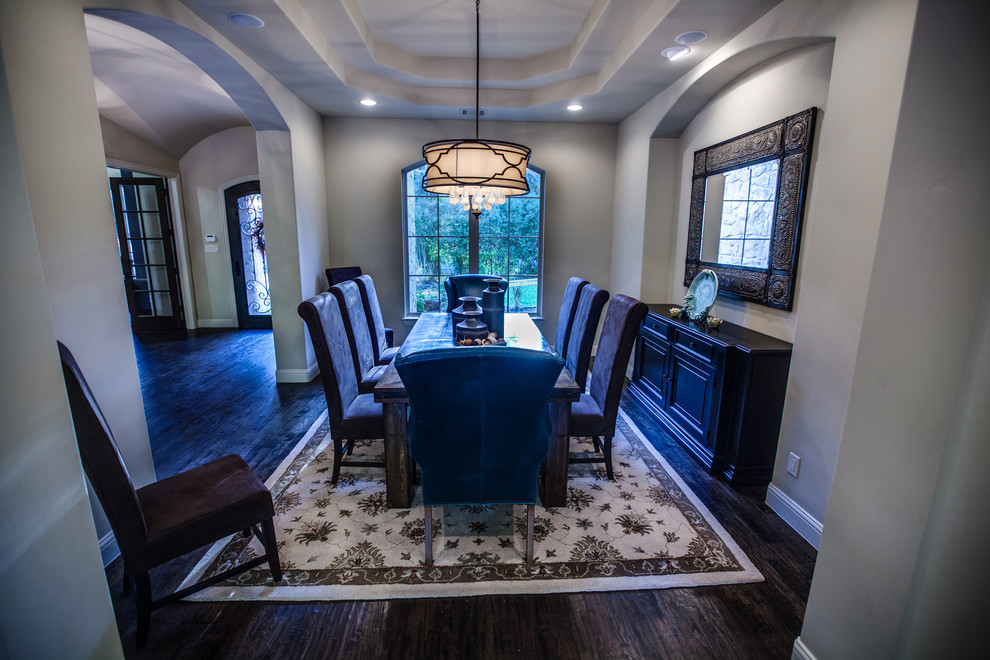 Grand English Manor - Traditional - Dining Room - Dallas - by Bella ...