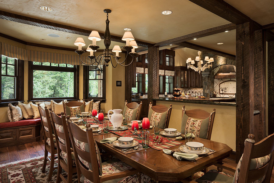 Granite Ridge Residence - Rustic - Dining Room - Other - by Ellis Nunn ...